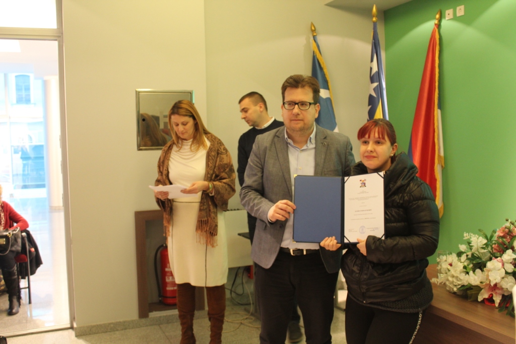 Volonter godine sedamnaestogodišnja Angelina Filipović